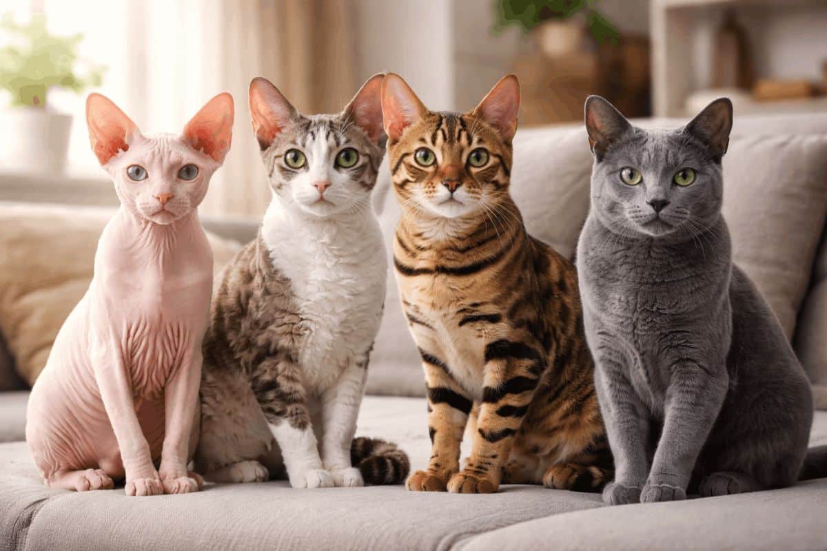 Low Shedding Cat Breeds: 7 Best Low-Shed Cats ExpertGuide